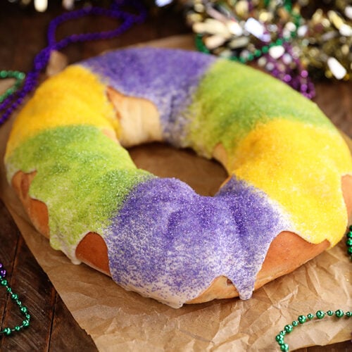 Mardi Gras King Cake - Southern Bite