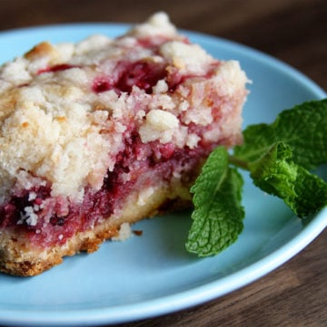 Fresh Raspberry Bars - Southern Bite