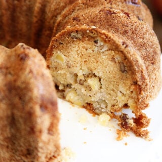 Mom's Apple Nut Cake - Southern Bite