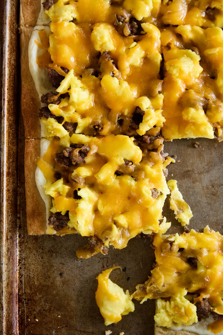 Easy Breakfast Pizza - Southern Bite