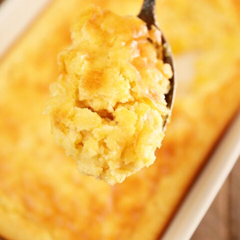 Sweet Corn Spoon Bread - Southern Bite