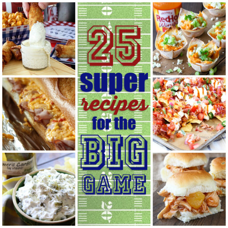 25 Super Recipes for the Big Game - Southern Bite