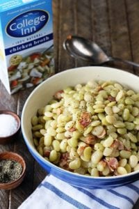 Southern Butter Beans with Bacon - Southern Bite