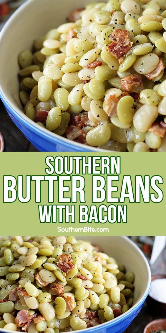 Southern Butter Beans with Bacon - Southern Bite