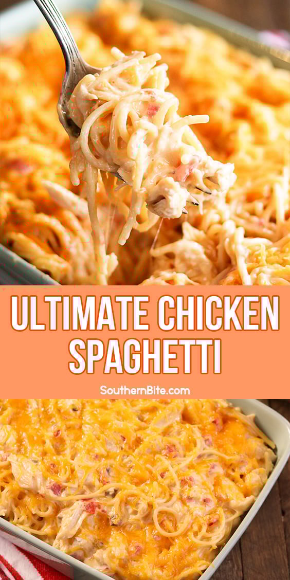 Ultimate Chicken Spaghetti - Southern Bite
