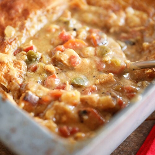 Easy Creole Turkey Pot Pie - Southern Bite