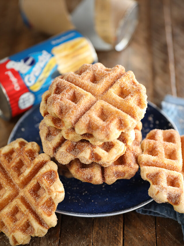Cinnamon Sugar Biscuit Waffles - Southern Bite