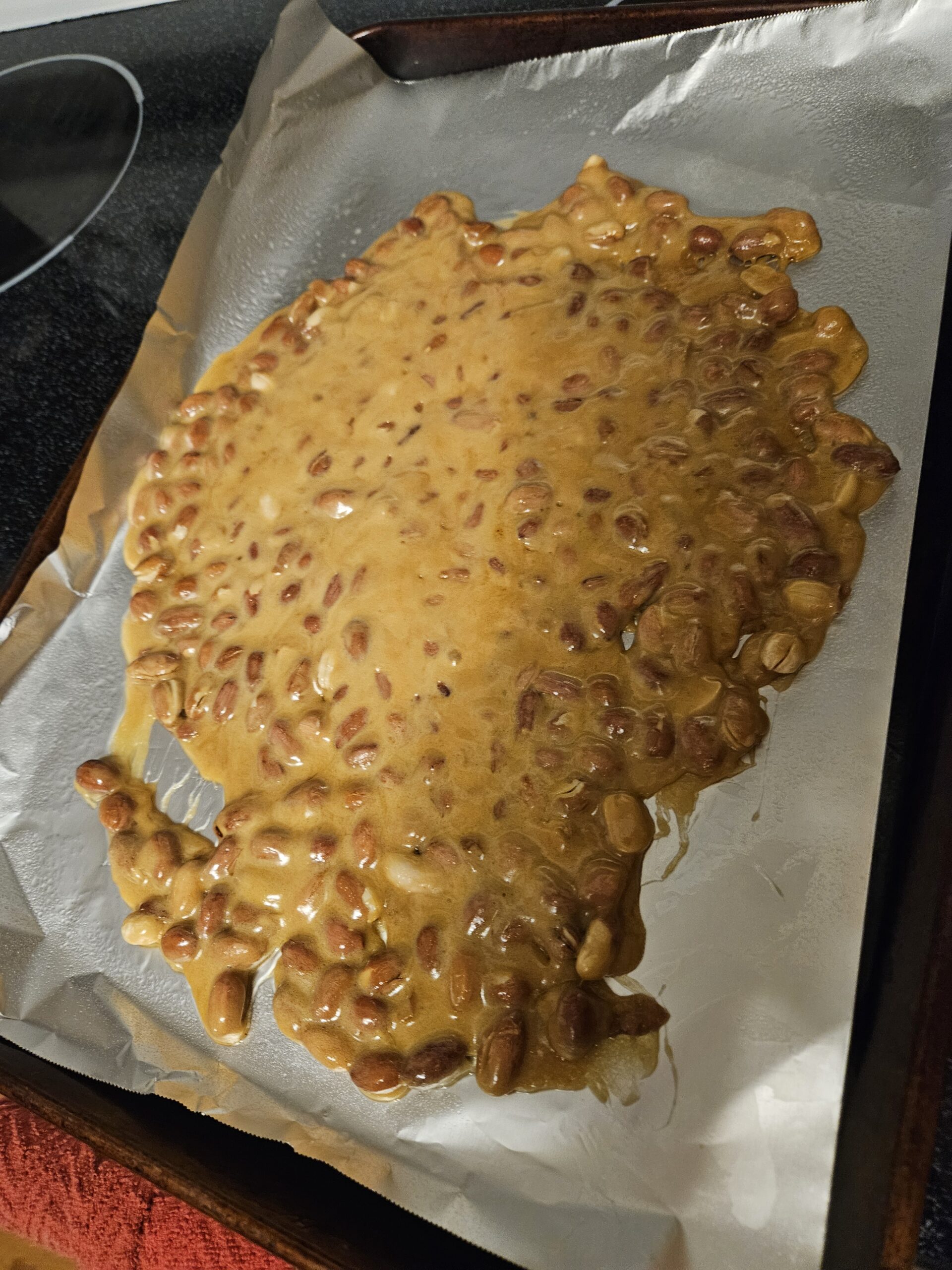 Easy Microwave Peanut Brittle - Southern Bite