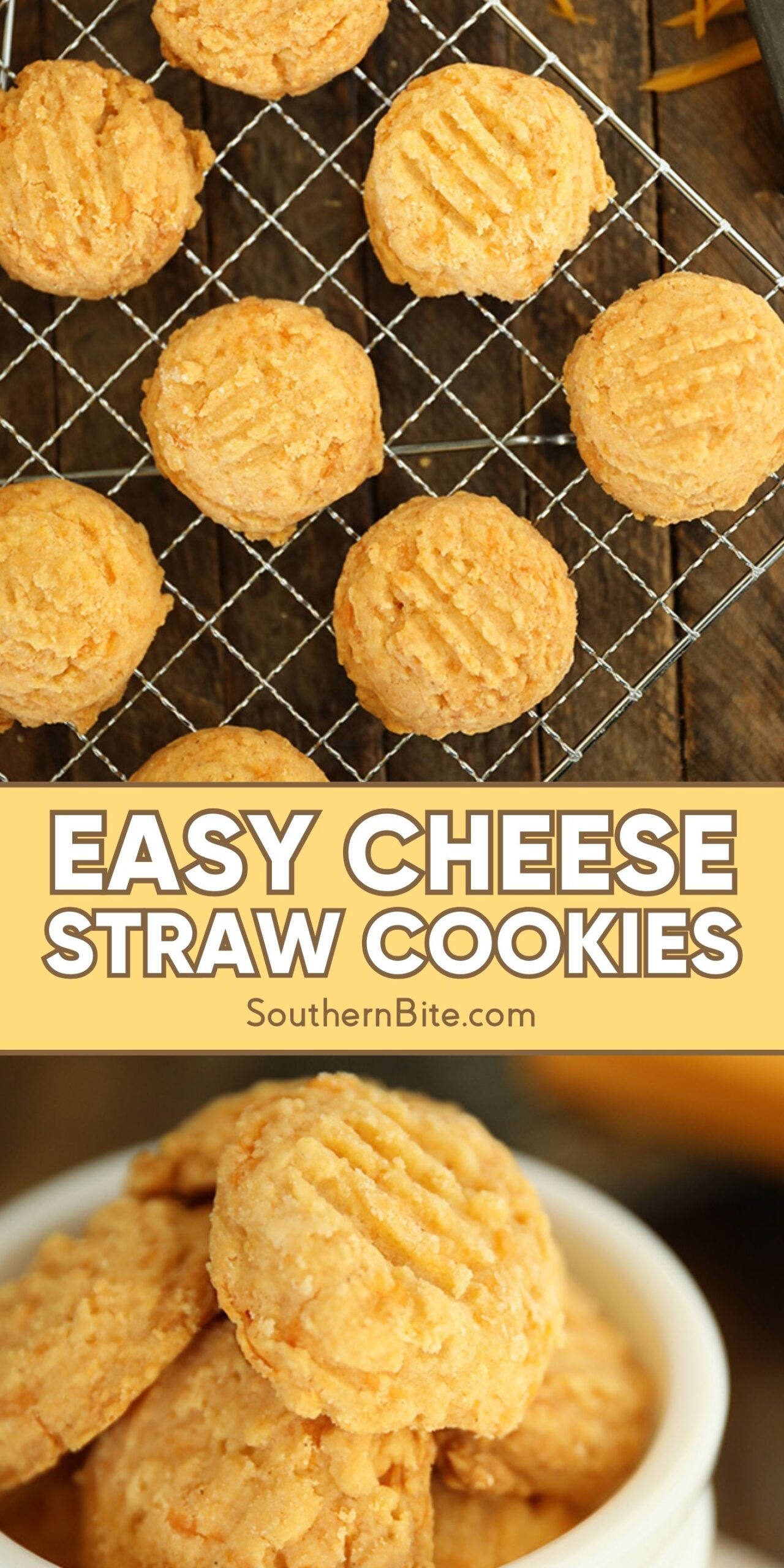 Easy Cheese Straw Cookies (Cheese Happies) - Southern Bite
