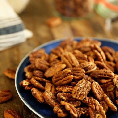 Butter Toasted Pumpkin Spice Pecans - Southern Bite