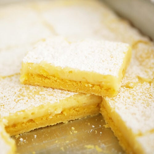 Easy Lemon Squares - Southern Bite