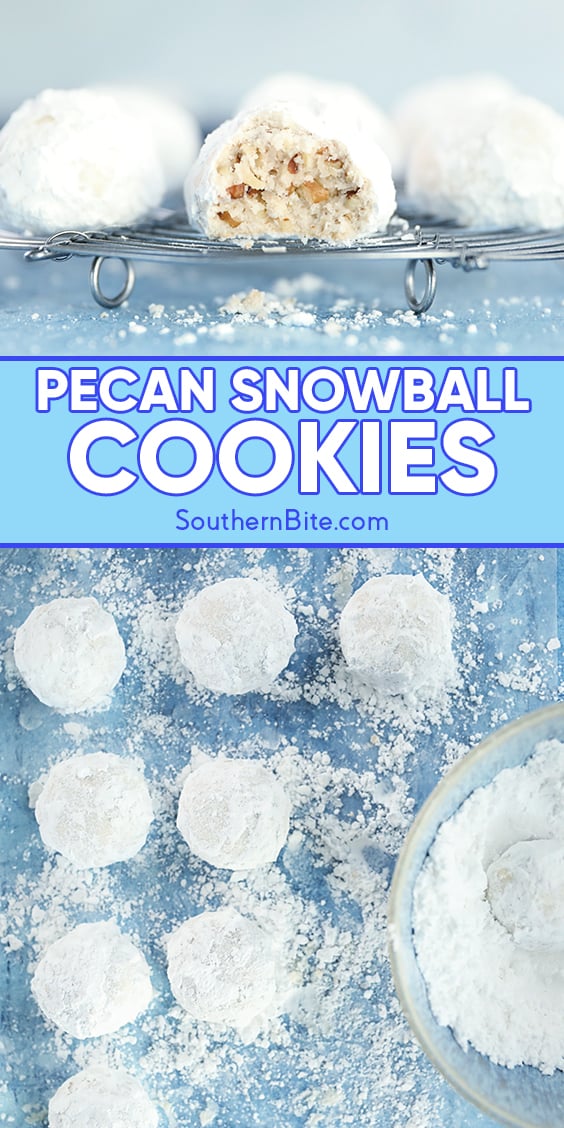 Pecan Snowball Cookies - Southern Bite