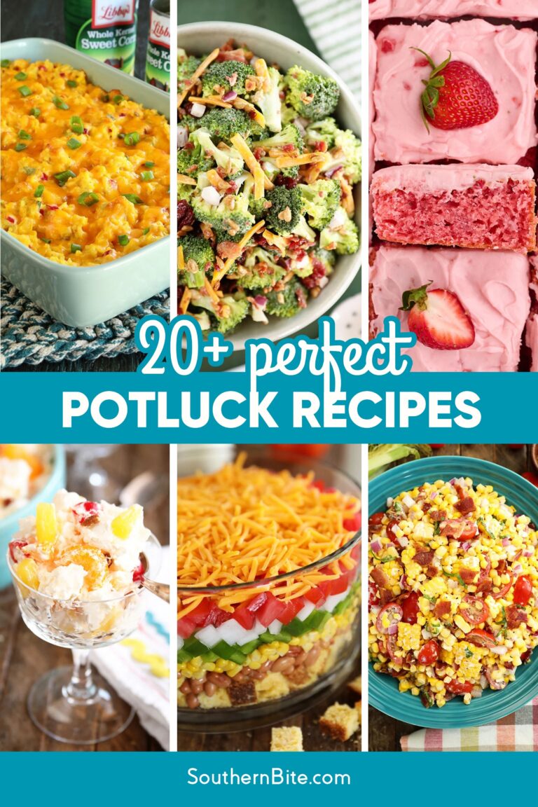 20+ Perfect Potluck Recipes - Southern Bite