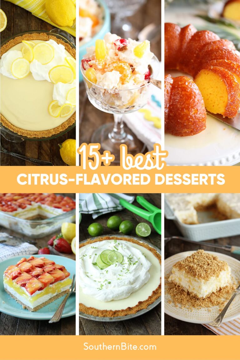 15+ Best Citrus-Flavored Desserts - Southern Bite